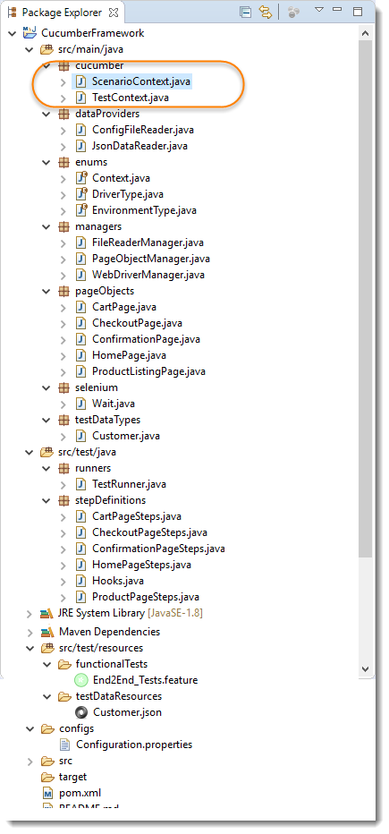 How To Share Data Between Steps In Cucumber Using Scenario Context